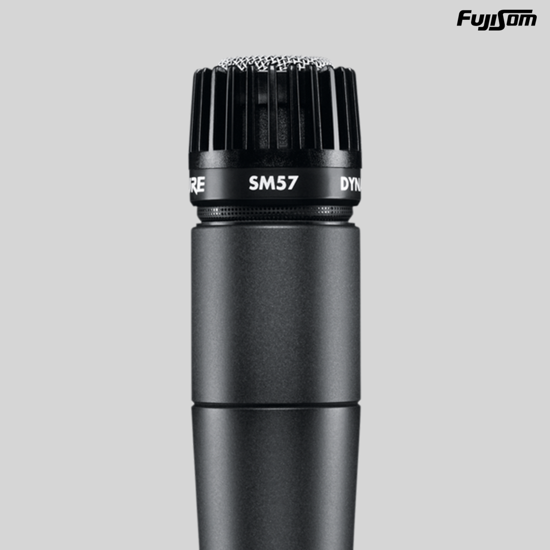 MICROFONE SHURE DINÂMICO PARA INSTRUMENTOS SM-57 | FUJISOM