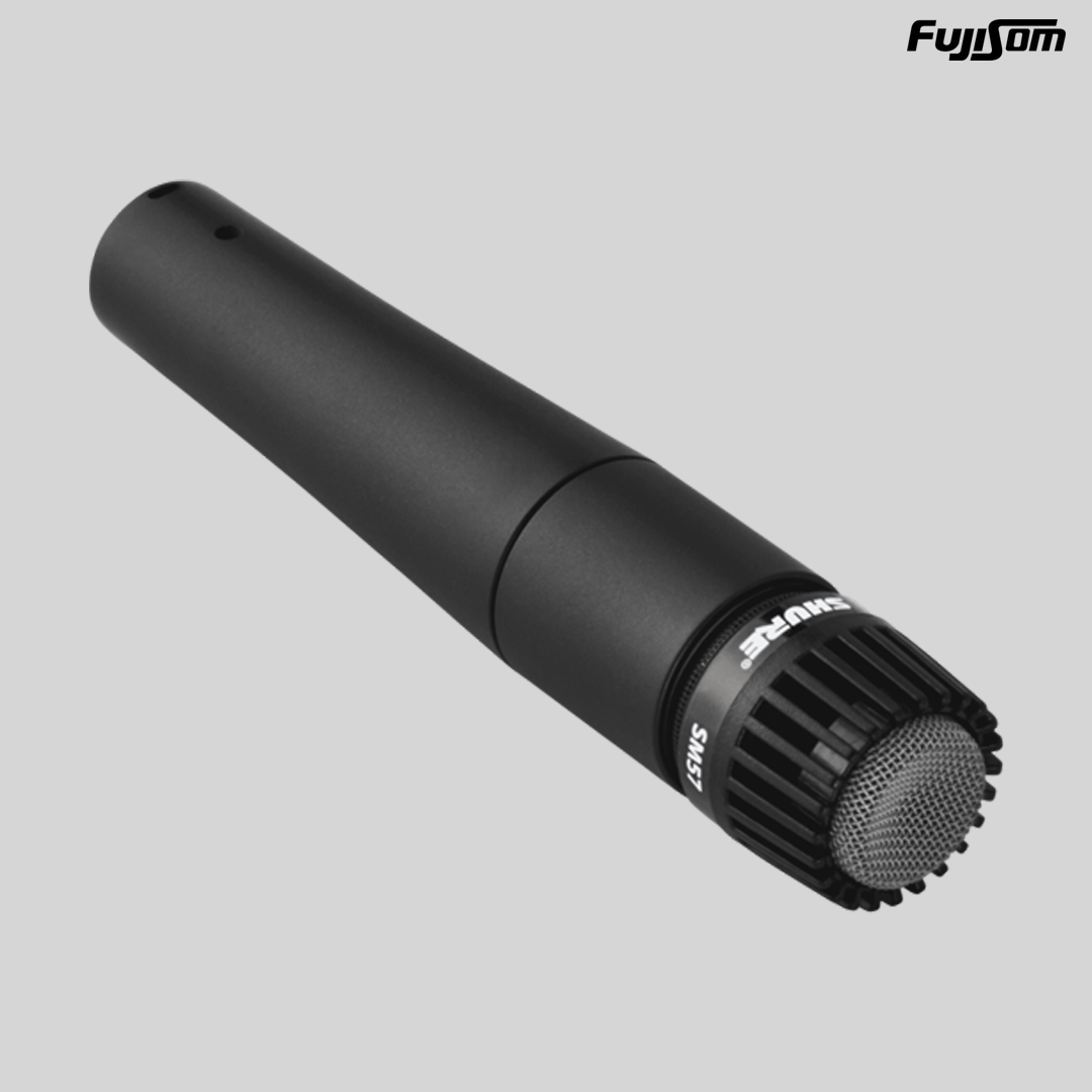 MICROFONE SHURE DINÂMICO PARA INSTRUMENTOS SM-57 | FUJISOM
