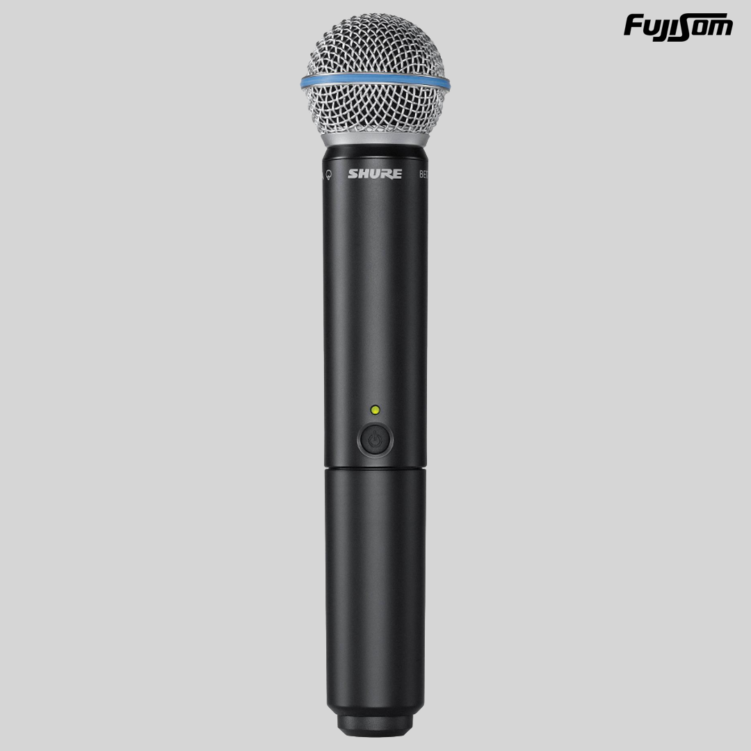 MICROFONE SHURE SEM FIO BLX24BR/BETA58 UHF| FUJISOM