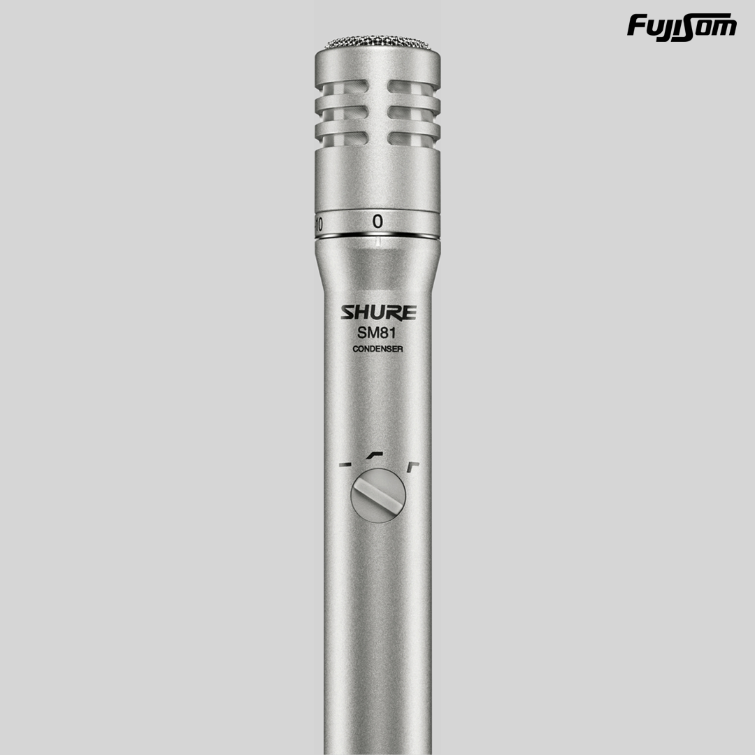 MICROFONE SHURE CONDENSADOR SM-81| FUJISOM