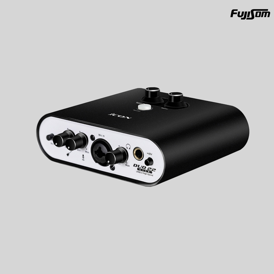 INTERFACE DE AUDIO ICON DUO 22 LIVE | FUJISOM