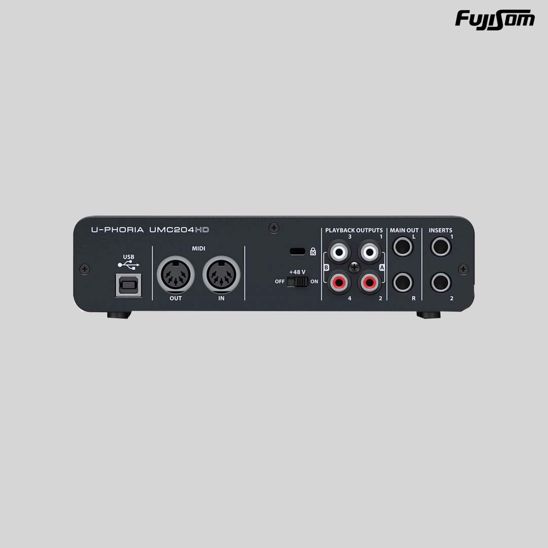 INTERFACE USB BEHRINGER DIGITAL UMC 204HD | FUJISOM