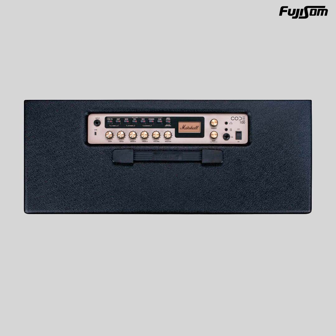 CUBO MARSHALL P/ GUITARRA CODE-100 2X12 100W| FUJISOM
