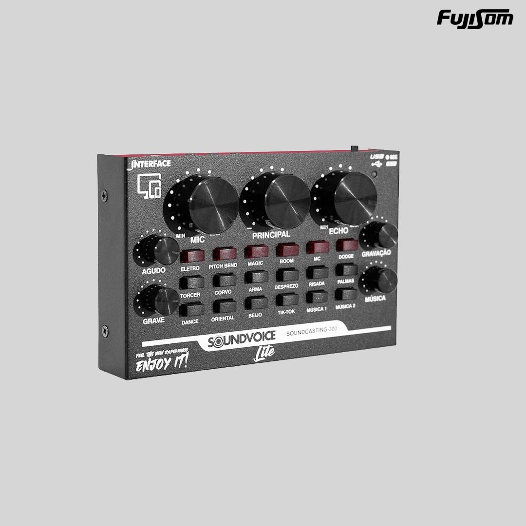 KIT INTERFACE/MIC/FONE SOUNDVOICE KT-300 | FUJISOM