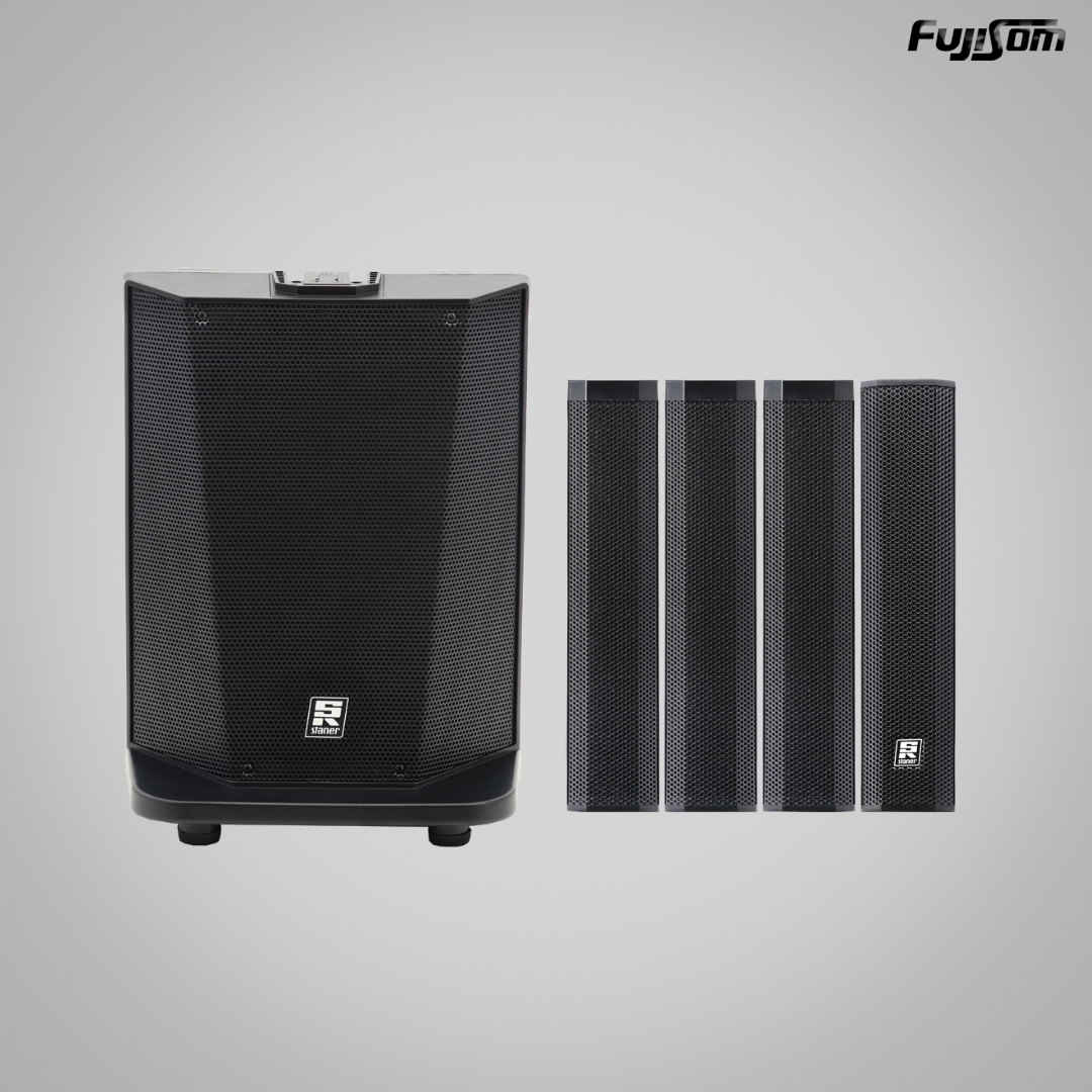 SISTEMA CAIXA AMPLIFICADA STANER BLACK SERIES TWS-410 SUB+ALTA | FUJISOM